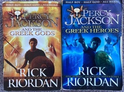 Rick Riordan 'Percy Jackson' 2 book bundle | eBay Australia