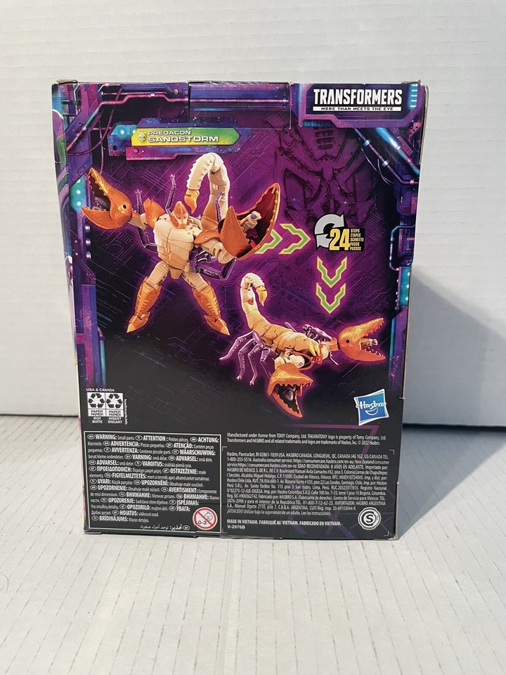 SANDSTORM Transformers Legacy Deluxe Beast Wars Universe Hasbro 2022 ...