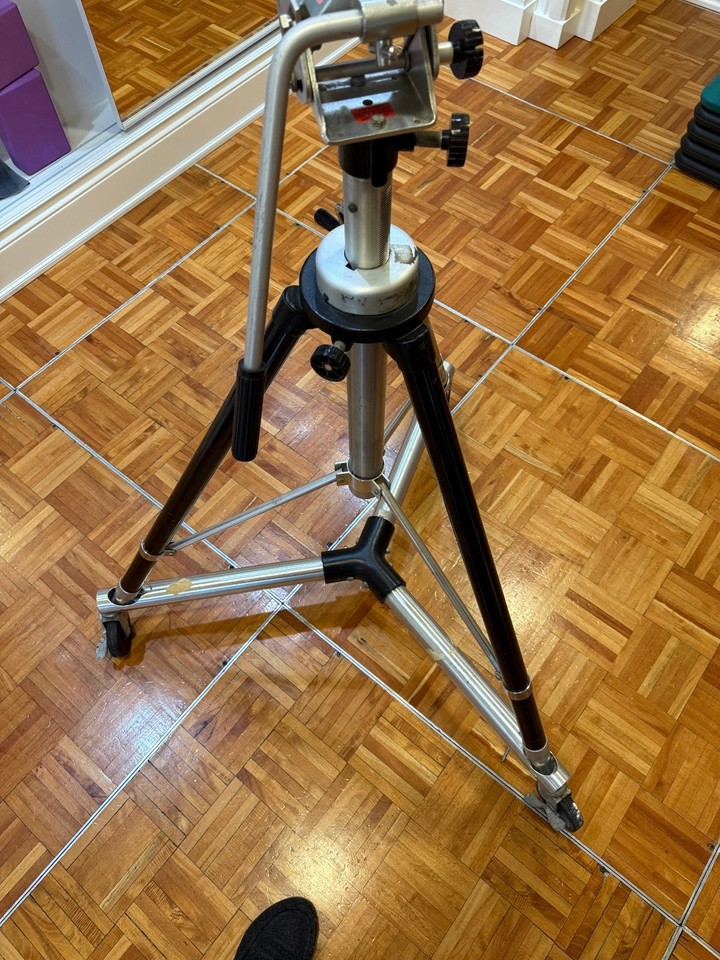 Heavy Duty QuickSet Samson model Video Camera Tripod and Wheeled Dolly | eBay