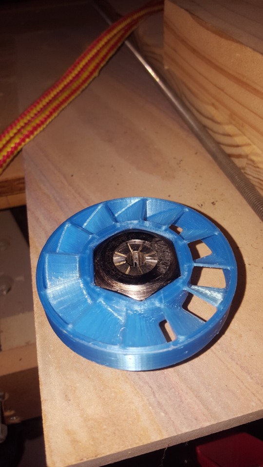 Chip Debris Fan for ER20 Collet Nut CNC Milling Chuck Holder Lathe ...