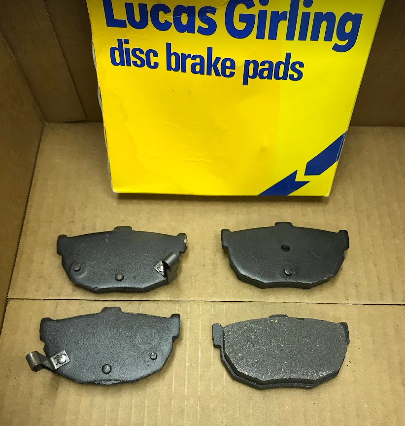 Lucas Girling Organic Rear Brake Pads -GP3098 / 7146-D429 -Fits Nissan ...