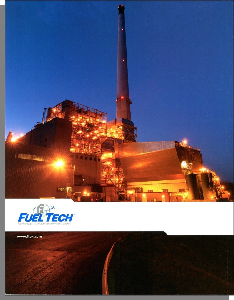 Fuel Tech, Inc 2011 Annual Report + 10-K - Very Good Condition! | eBay