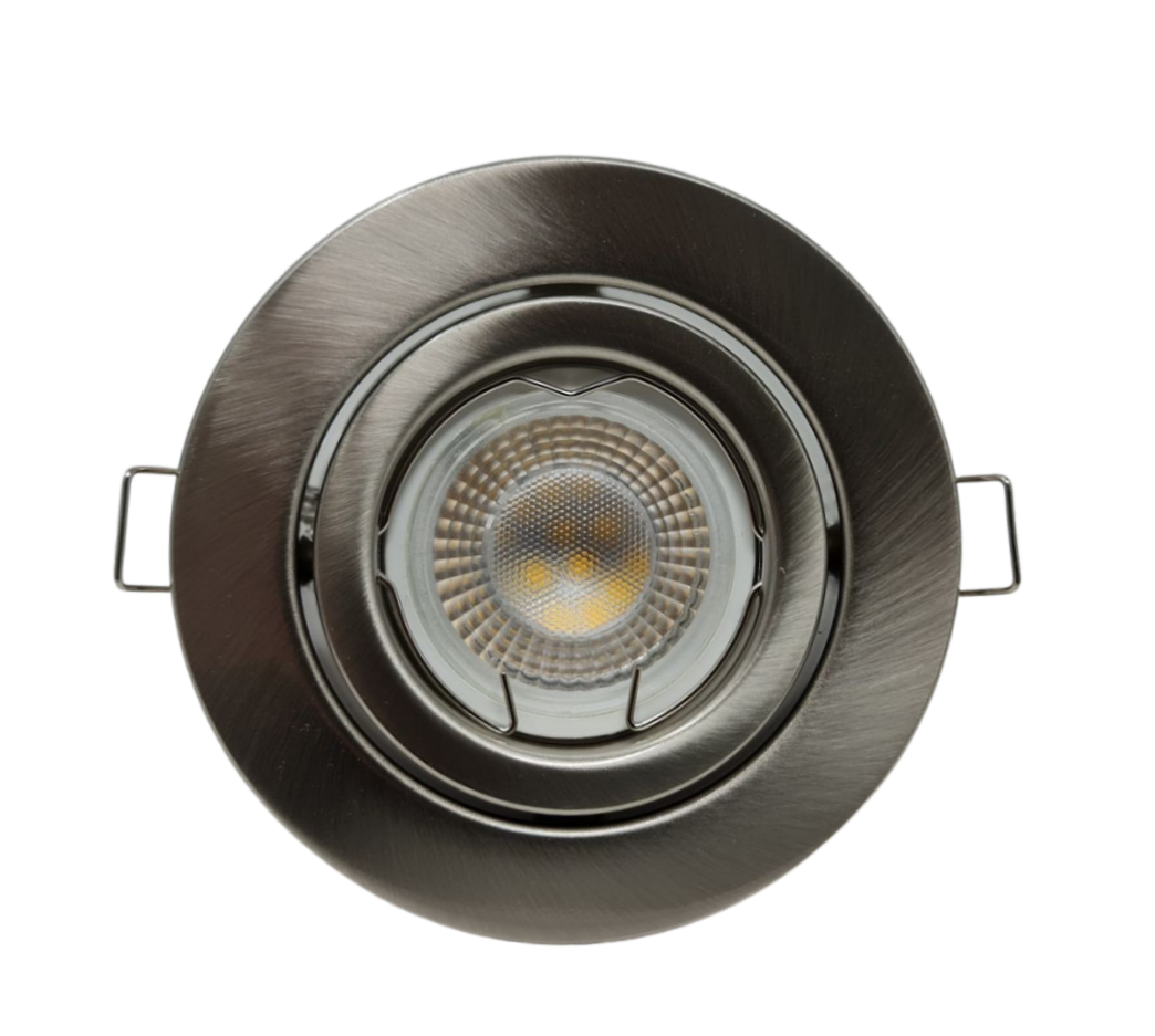 10x LED Recessed Ceiling Lights Tilt Angle Adjust GU10 Downlights IP20 ...