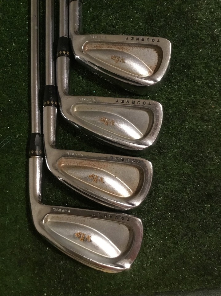 MacGregor VIP Tourney V-Foil Forged 1025C Irons Set 3-PW Regular Steel ...