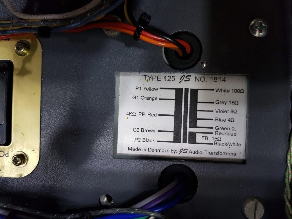 PX4 pp Amplifier | with Jorgen Schou output Transformer | Vintage ...