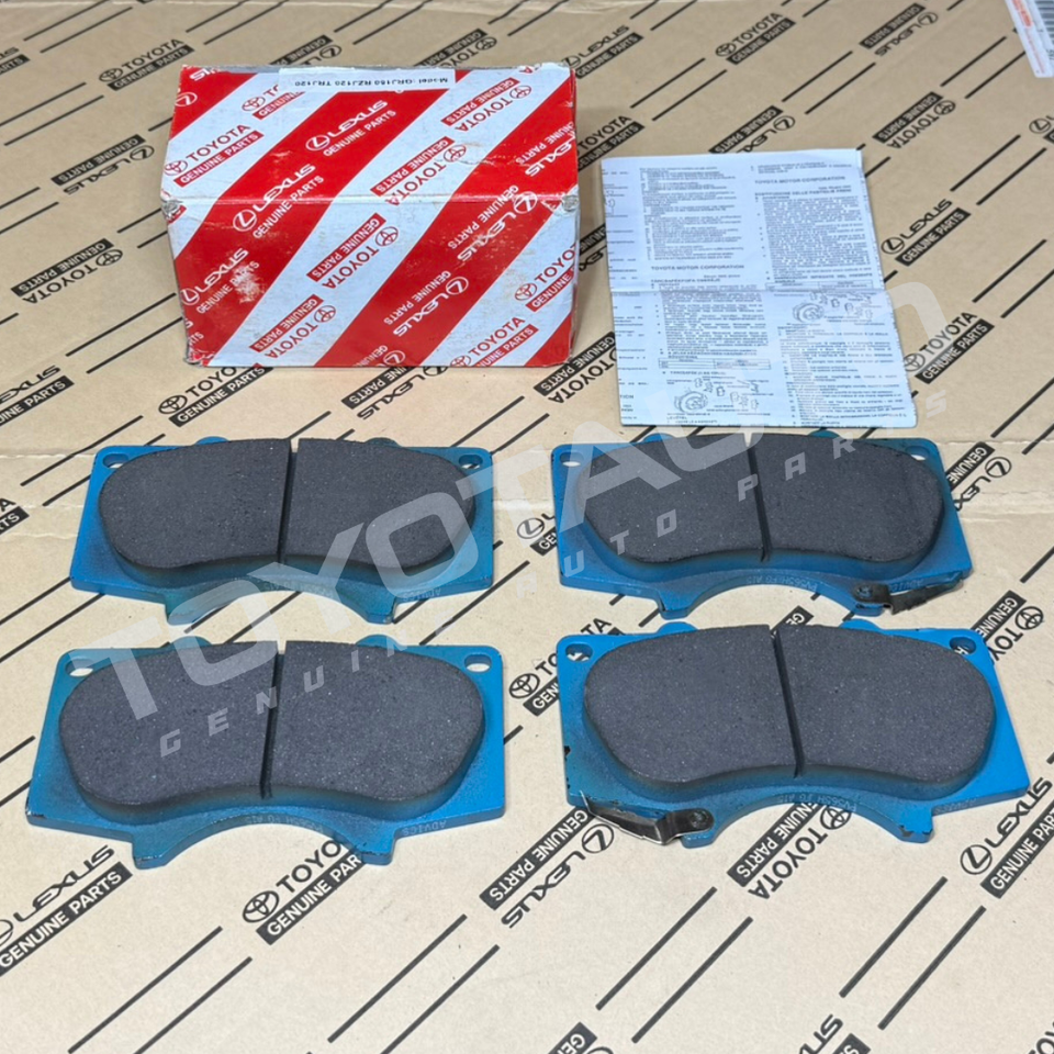 Toyota 4RUNNER GX460 Front and Rear BRAKE PADS SET OEM 04465-AZ200 ...