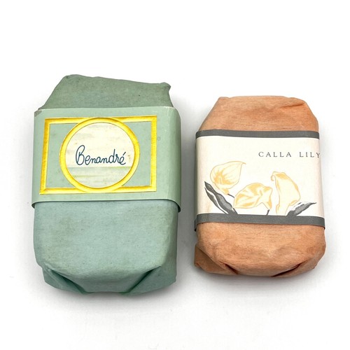 Vintage Ben Rickert Soap Wrapped - 3 Oz Benandré & 1.5 Oz Calla Lily ...