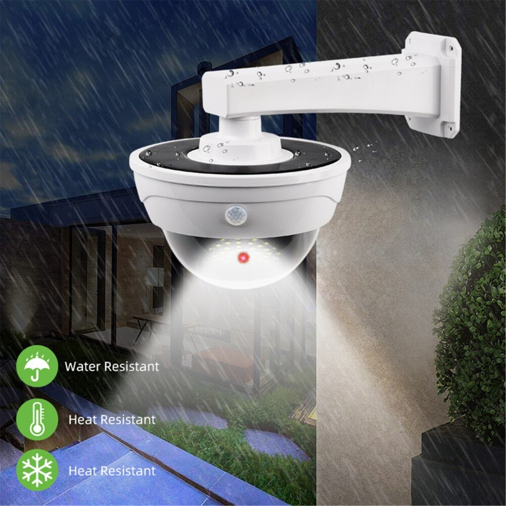 Solar Powered Fake Security Cameras Cheap Solar Powered Waterproof