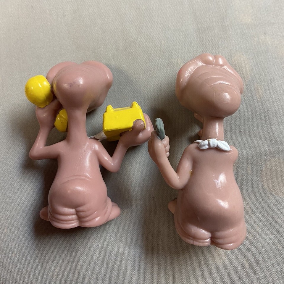 Vintage 1988 Applause Universal Studios ET on the Phone & With Fork ...