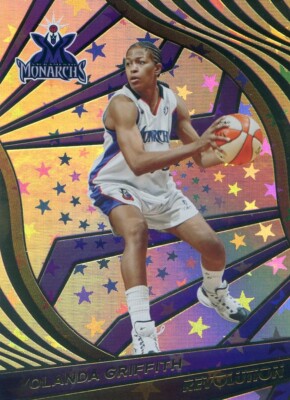 2022 Panini Revolution WNBA YOLANDA GRIFFITH #88 ASTRO PARALLEL MONARCHS | eBay