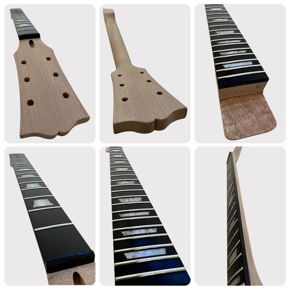 DIY electric 6 strings sg unfinished guitar kits with bigsby | eBay