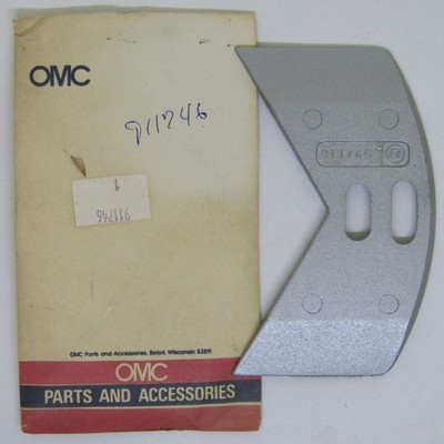 New OMC Outboard Marine Corp Boat OEM Extension Rudder Part No. 911746 ...