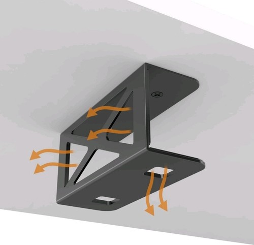 Under Desk Laptop/Mini PC Storage Mount, CPU Holder | eBay