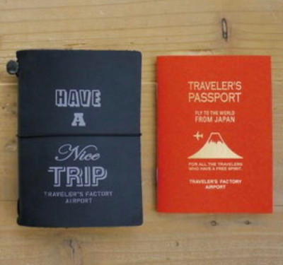 Traveler's Note Book Airport Edition Passport Size Black Traveler's ...