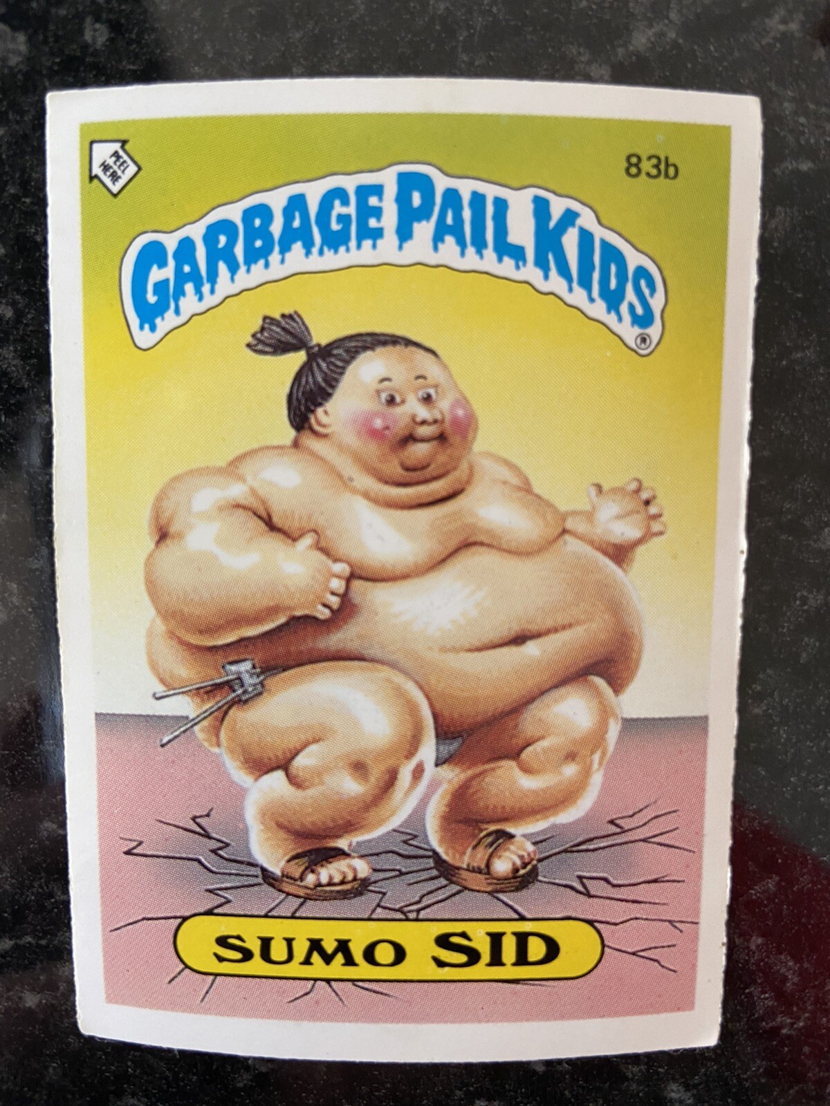 SUMO SID 1985 Garbage Pail Kids Series 2 #83b | eBay