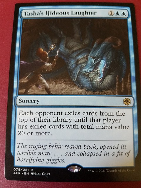MTG Tasha's Hideous Laughter Adventures in the Forgotten Realms 078/281 ...