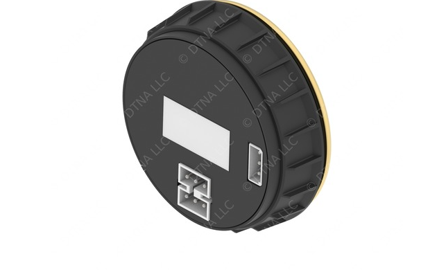 Freightliner A22-63859-001 Gauge Speedometer MPH/KPH Gold Bezel , A22 ...