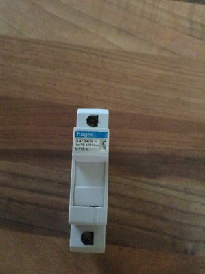 Hager 5amp Fuse Cartridge Holder L113 BS1361 | eBay UK