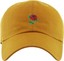 Rose Embroidery Dad Hat Baseball Cap Unconstructed Cotton | eBay