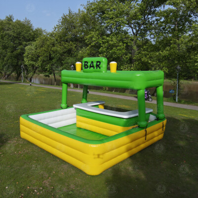 CN Stock Commercial Inflatable Pool Bar Outdoor For Backyard Water ...