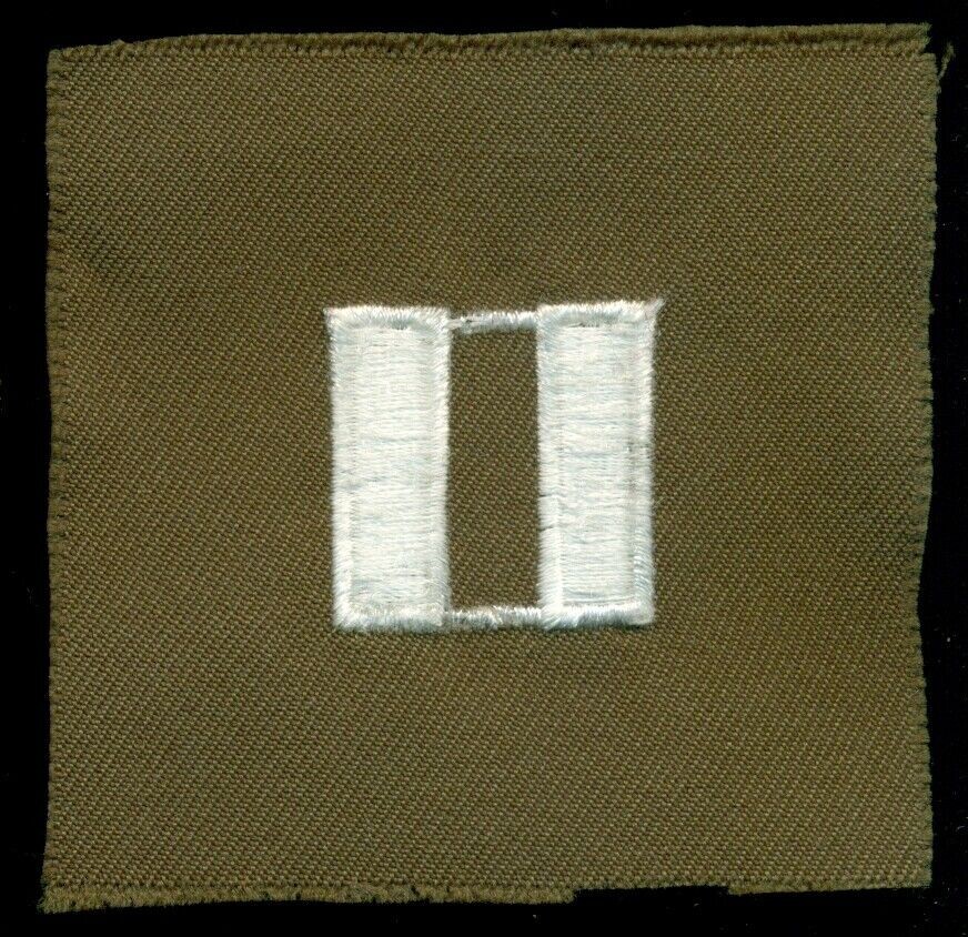 US Army Captain Rank V2 Patch CT-5 | eBay