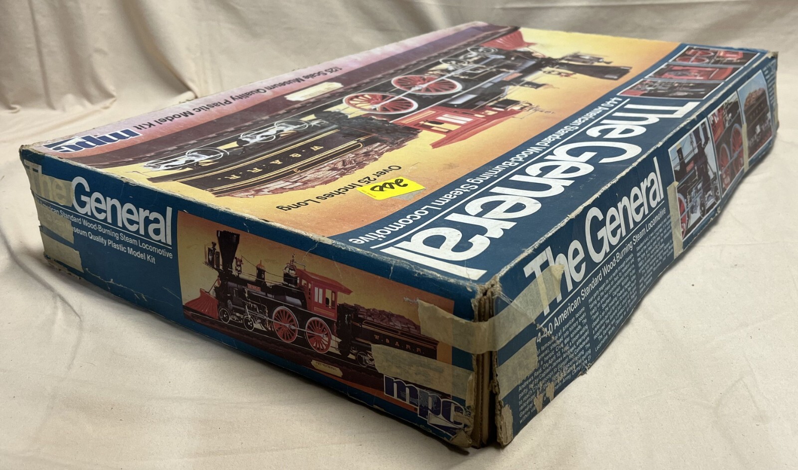 MPC 1/25 Scale The General 4-4-0 American Standard Steam Locomotive ...