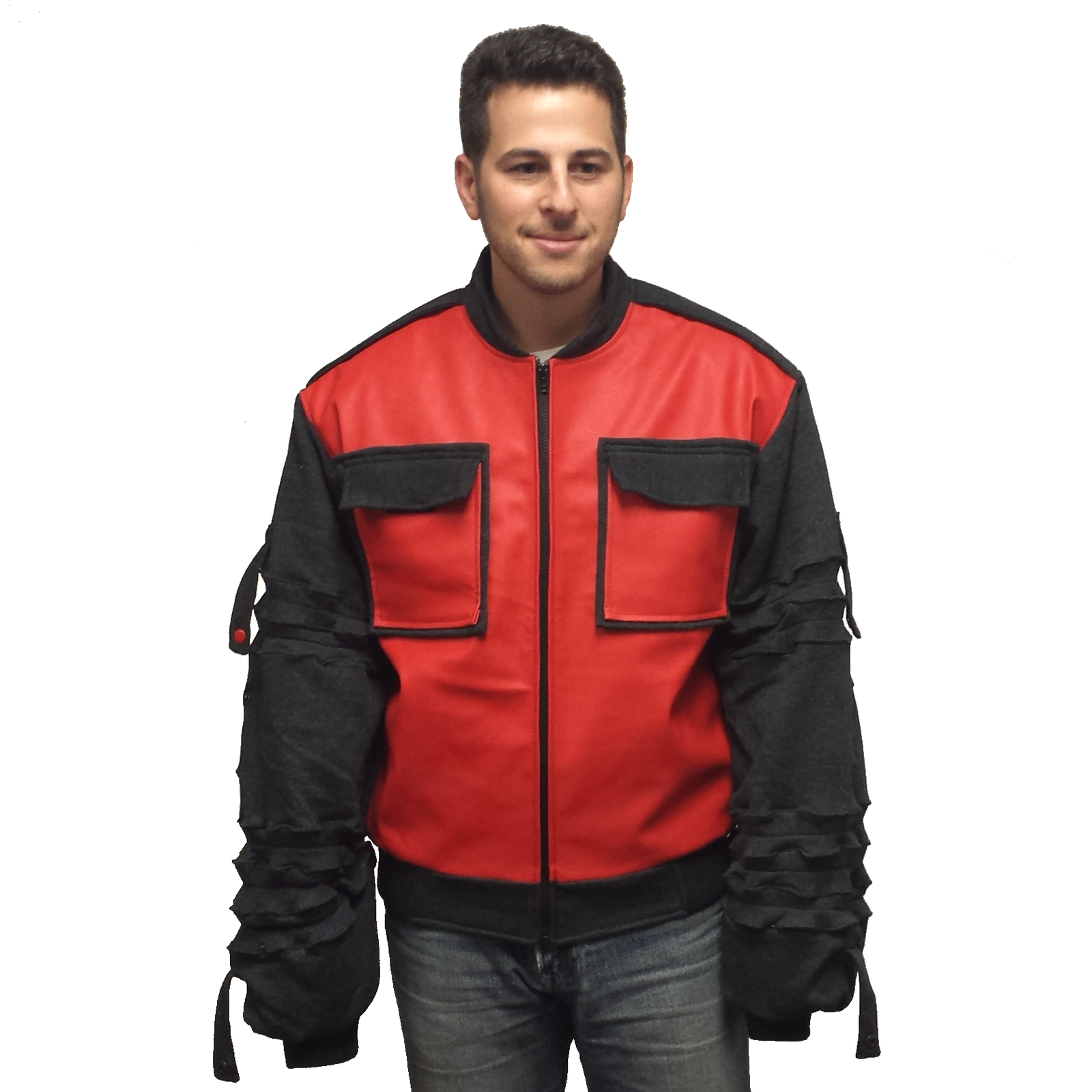 Marty McFly Jr. Jacket Back To The Future 2 II Movie Coat 2015 Sleeves ...
