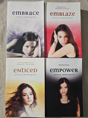 4x Jessica Shirvington - Bulk Bundle Buys Embraced Emblaze Enticed Empower - PB | eBay Australia