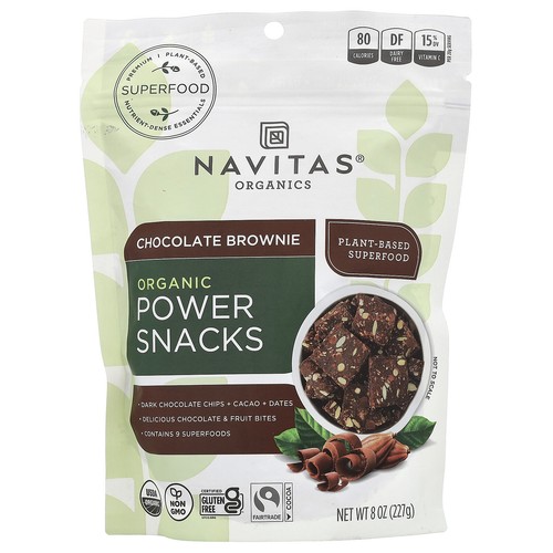 Organic Power Snacks, Chocolate Brownie, 8 oz (227 g) | eBay