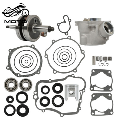 For Yamaha YZ85 Complete Engine Rebuild Kit Cylinder Piston Crankshaft ...