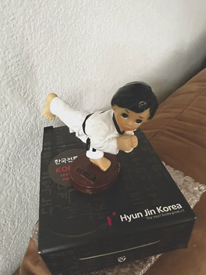 Korean Traditional Martial Figure Miniatures Marble Doll Taekwondo ...