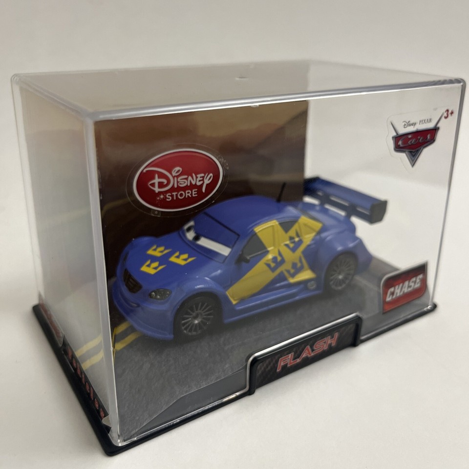 DISNEY PIXAR CARS 2 DISNEY STORE 1:43 FLASH CHASE DIECAST | eBay