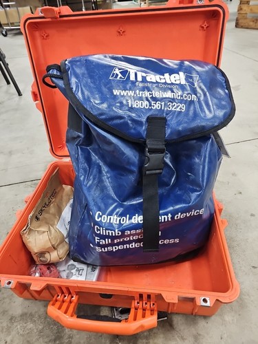 Tractel 350ft Ladder Up E Descent Device System Kit Rescue Safety | eBay