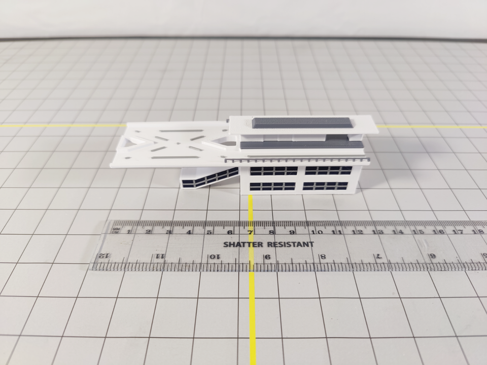 Airport APM AUTOMATED PEOPLE MOVER Sky Train Model 1:400 Scale Airport ...