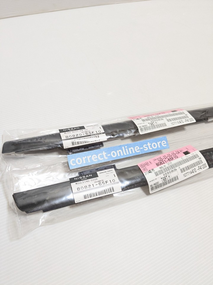 S14 SILVIA 200SX 240SX Door Outer Molding Right/Left Set Nissan Genuine ...