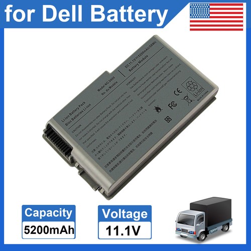D600 Battery for Dell Latitude D610 D505 D510 D520 D530 500m 510m ...