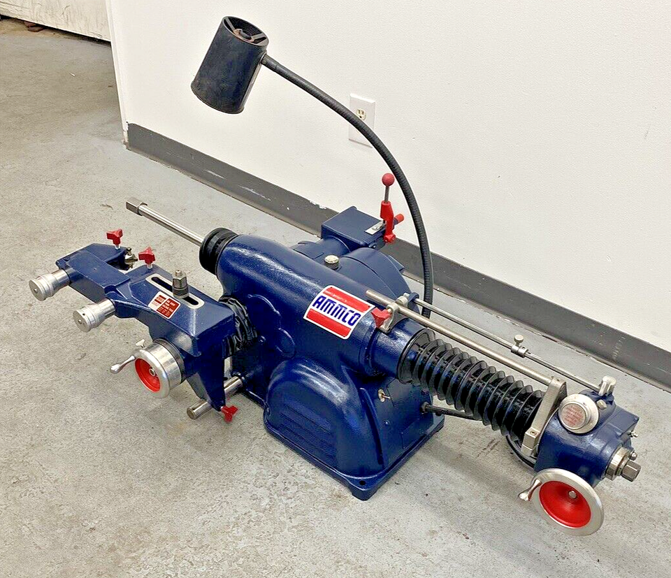 Ammco 4100 Disc & Drum Brake Lathe, Twin Cutting Head, And 1" Arbor ...