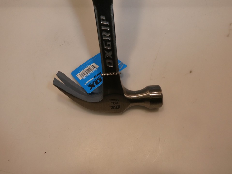 OX Tools OX-P080120 Pro One Piece Claw Hammer - 20oz | eBay Australia