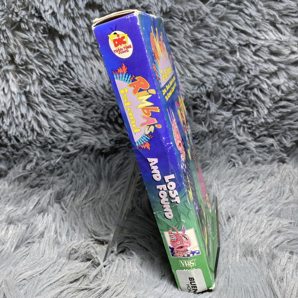 Rimbas Island: Lost And Found VHS Tape 1994 Dic Toon-time Video Sing ...