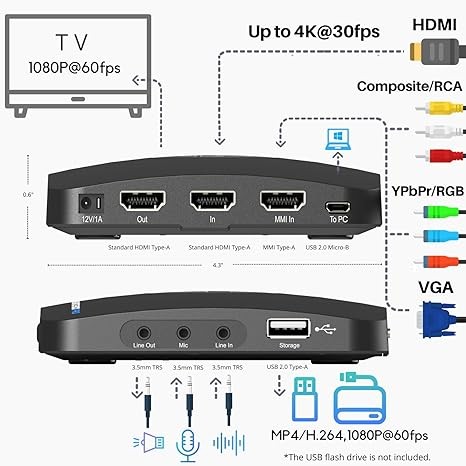 ClonerAlliance HDML Cloner Box Pro 1080p Capture Device CA-998P | eBay