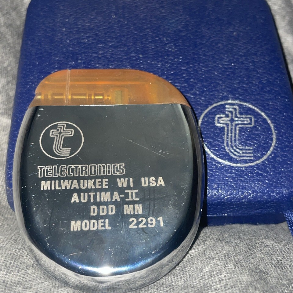 RARE Australian Pacemaker by TELECTRONICS Demo Model 2291 - WITH OG ...