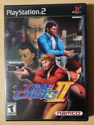 Time Crisis II (Sony PlayStation 2, 2001) with Manual - Tested ...