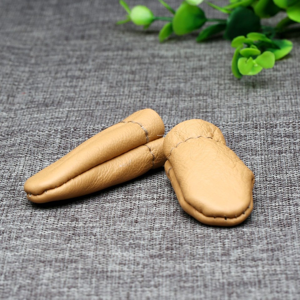 25Pair Thumb Index Finger Leather Needle Sewing Craft Guard Protector ...