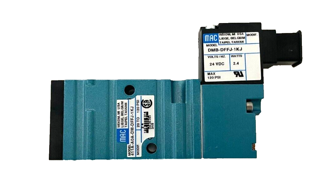 MAC 411A-A0A-DM-DFFJ-1KJ Solenoid Valve | eBay