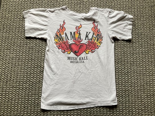 Vintage AEROSMITH MAMA KIN music hall shirt Boston USA | eBay