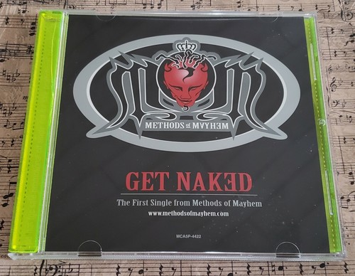 Methods Of Mayhem - Get Naked CD Single 1999 Pre-Owned Ex Cond PROMO Tommy Lee | eBay