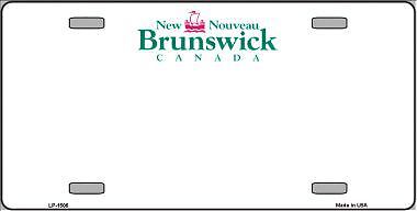 New Brunswick Novelty Metal License Plate Tag LP1506 | eBay