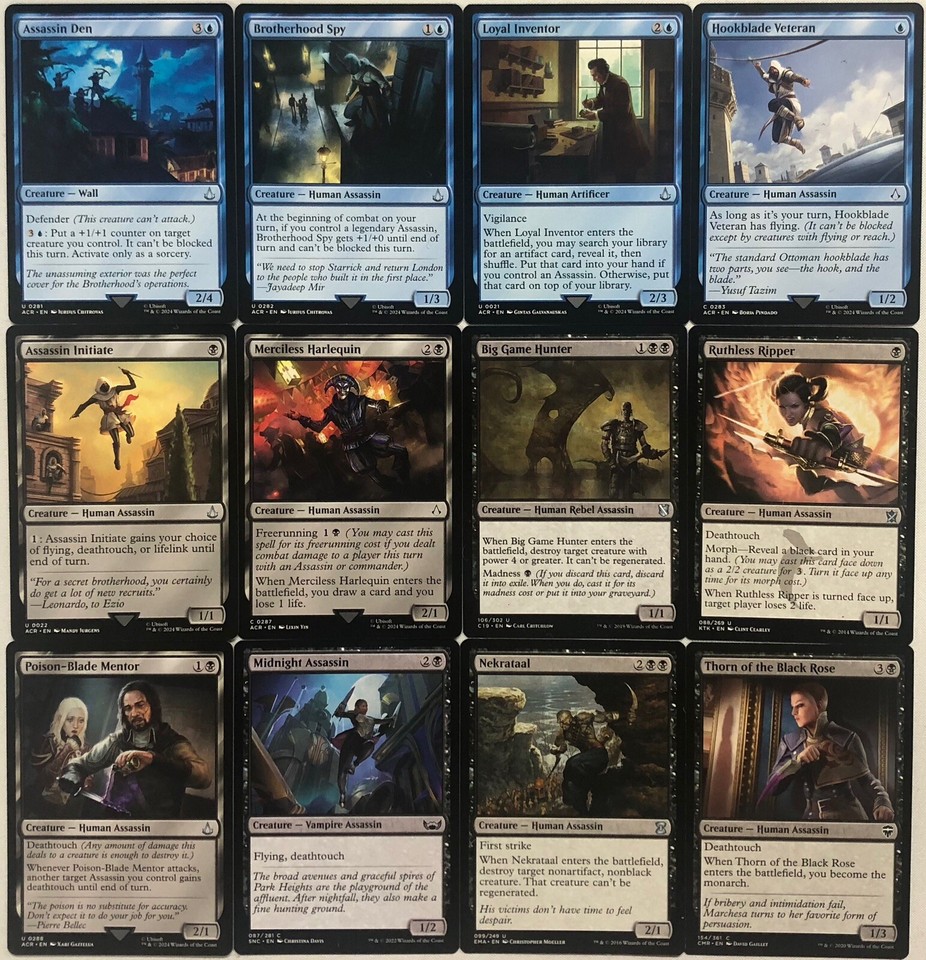 EDH Assassin Deck - Commander MTG Magic the Gathering | eBay