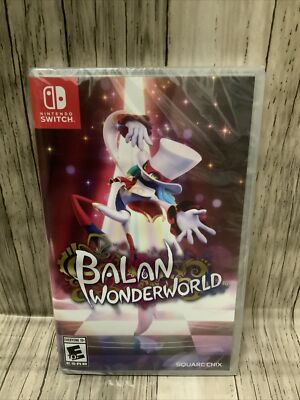 🪩 Balan Wonderworld Nintendo Switch TRUE HAPPINESS IS AN ADVENTURE 🆕too ...