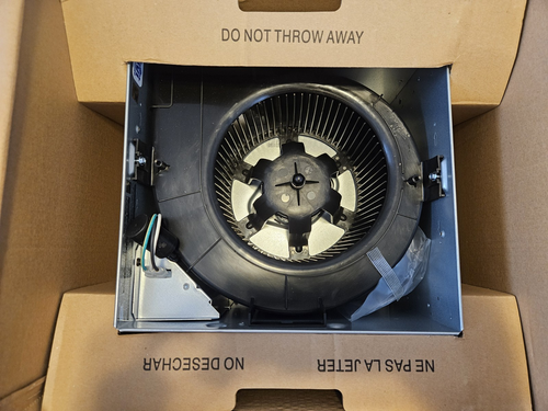 Broan NuTone QTN130E Bathroom Fan Blower Power Unit Assembly Including ...
